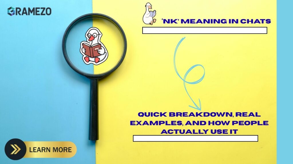 ‘NK’ Meaning In Chats: Quick Breakdown, Real Examples, And How People ...